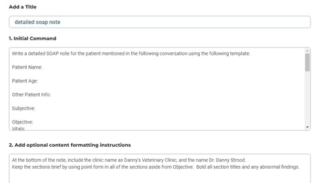 Creating Custom Note Templates