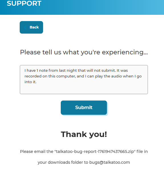 How can I report a bug?